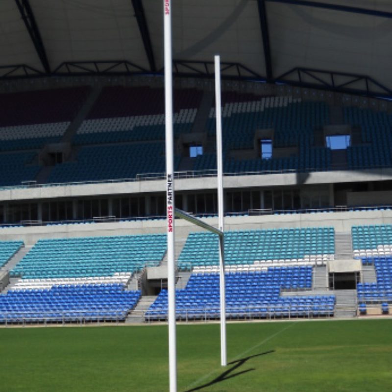 Poteaux de rugby, deux hauteurs disponibles, approuvés par la FPR